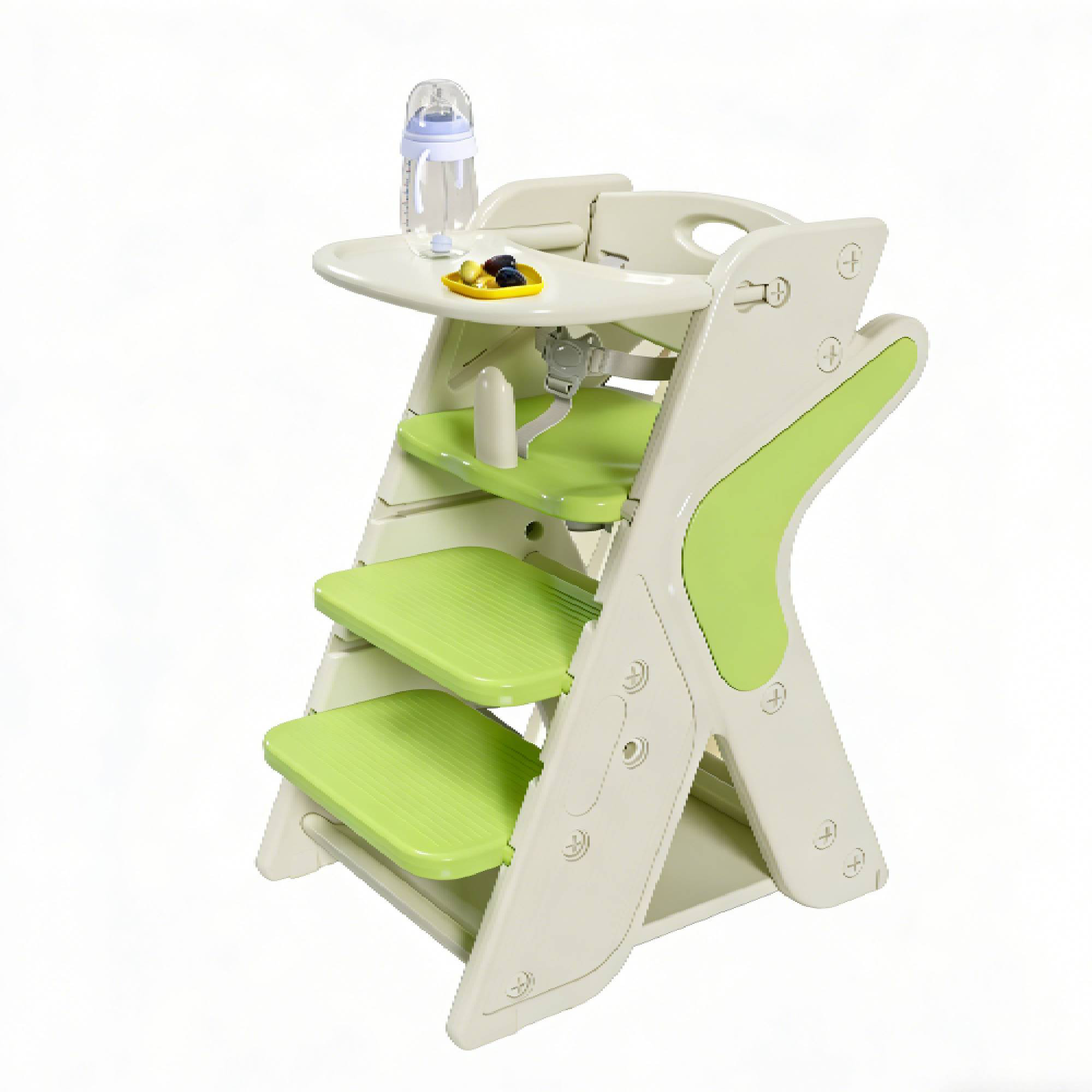 Winston Porter Grow-With-Me Toddler Dining Chair, Adjustable High Chair ...