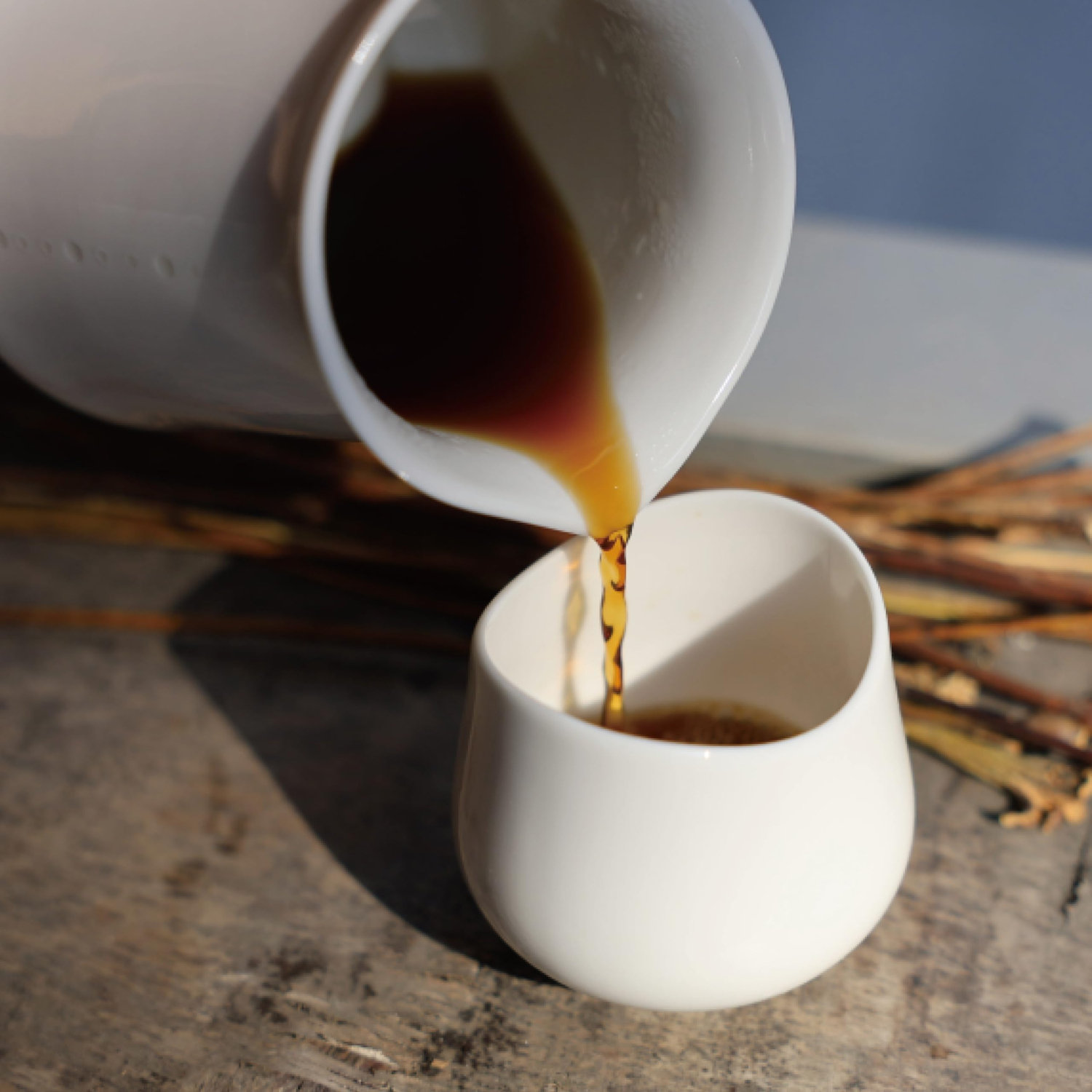 Stack man Porcelain Coffee Server And Carafe, 20Oz / 600Ml, Perfect For ...