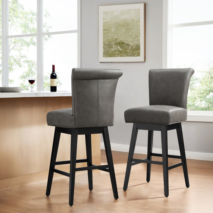 Lark Manor Alanys Swivel Counter & Bar Stool & Reviews | Wayfair