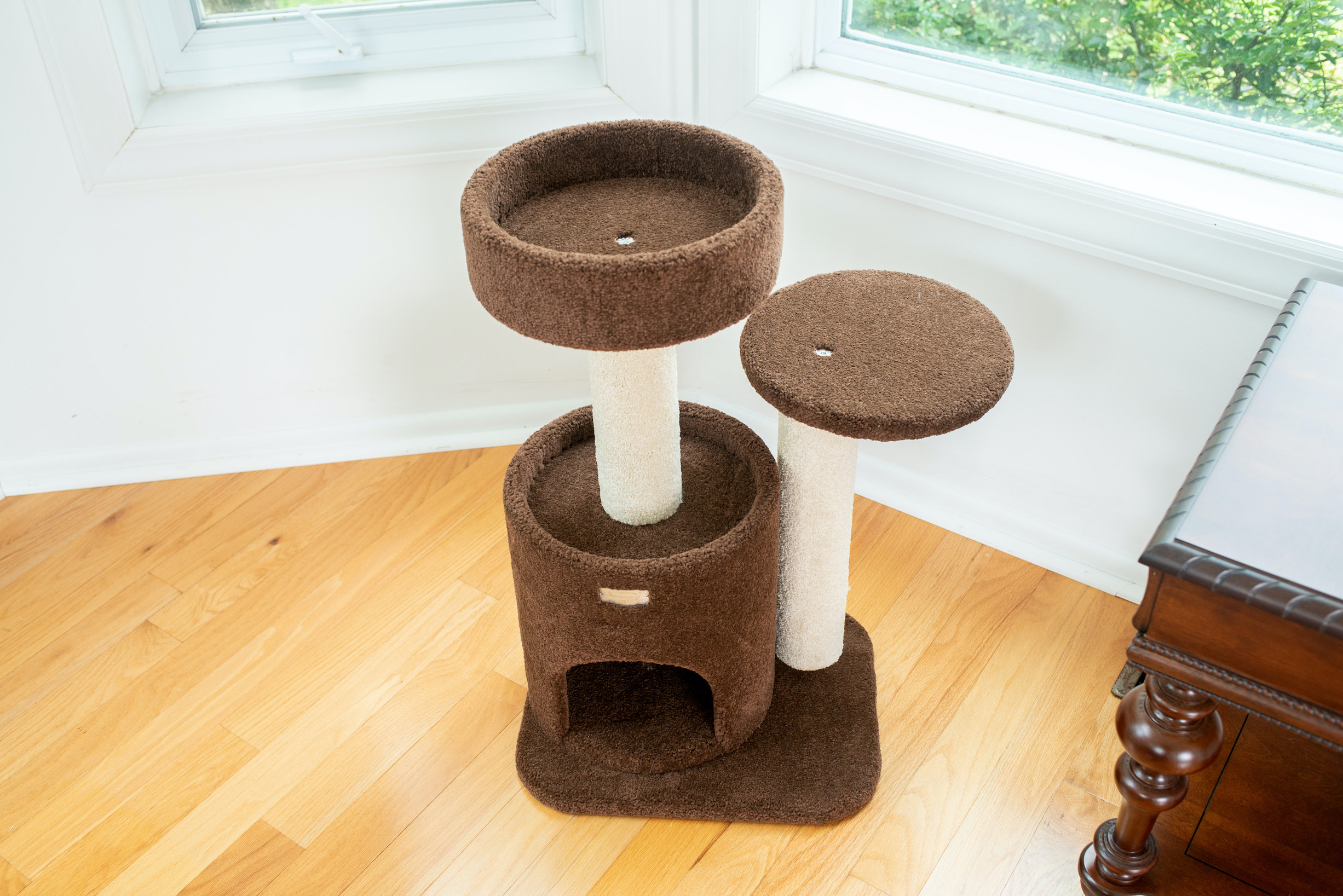 Armarkat 30" Premium Carpeted Real Wood Cat Tree | Wayfair