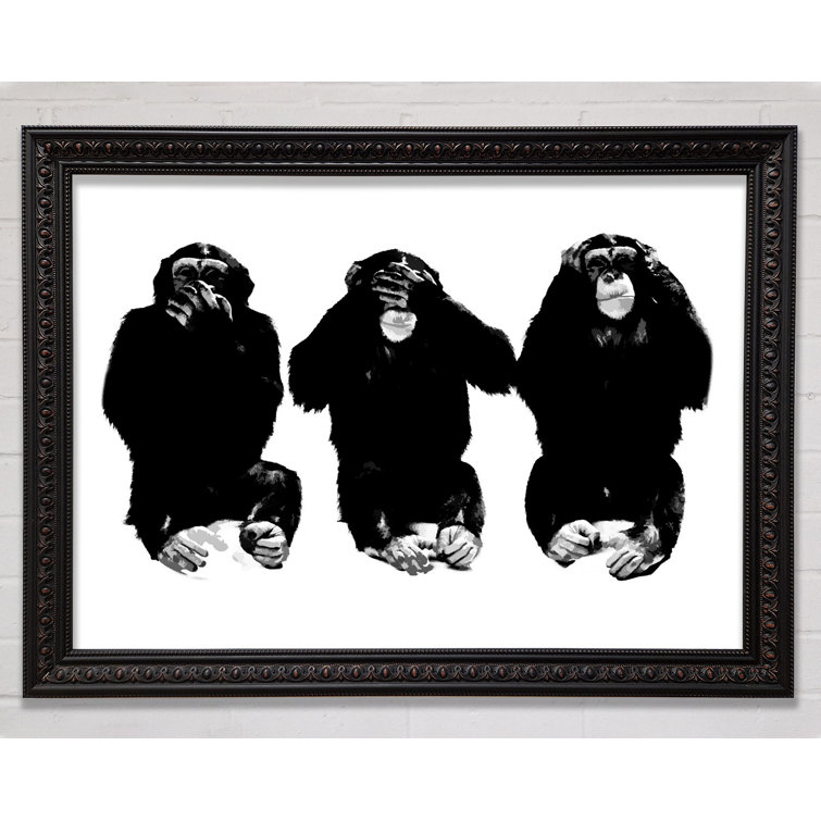 Brayden Studio Speak No Evil See No Evil Hear No Evil - Single Picture ...