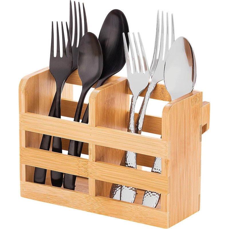 Kiflic Dish Rack - Flatware, Cutlery and Utensil Drying Caddy - Fits ...