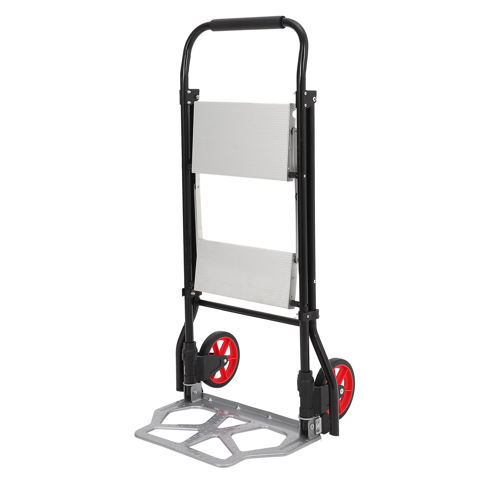 Yesurprise 2-in-1 Hand Truck 2-Step Ladder, 220 LBS Load Capacity ...