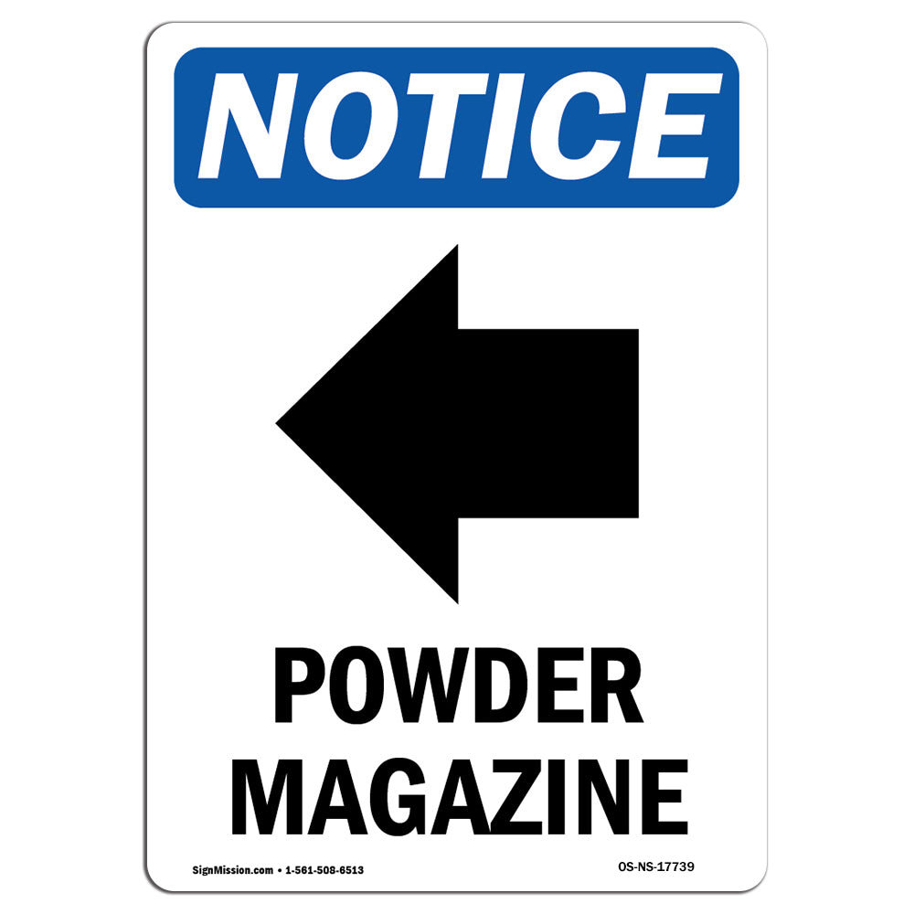 SignMission Powder Magazine Sign | Wayfair
