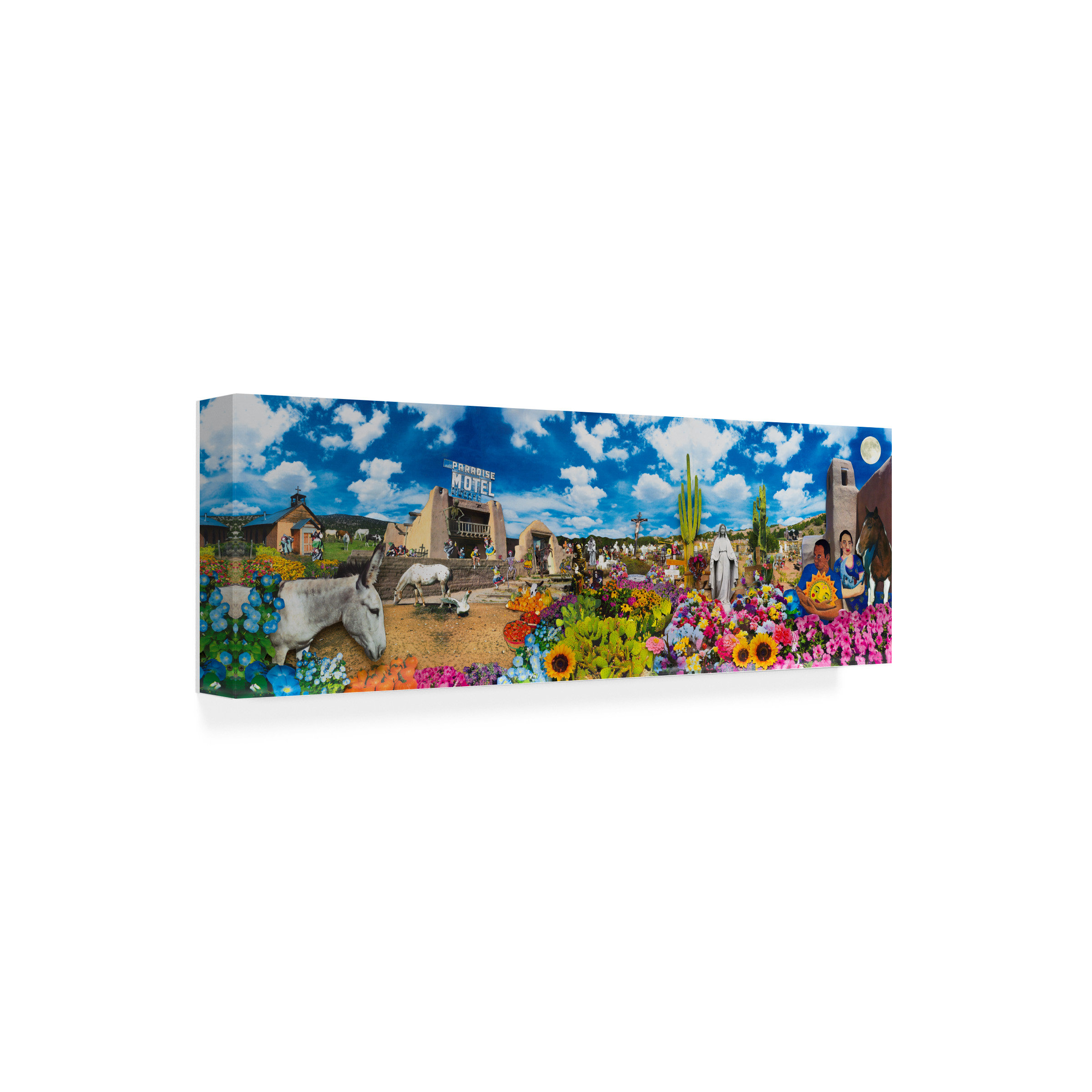 Winston Porter Western Collage 12 On Canvas by John Roy Print - Wayfair ...