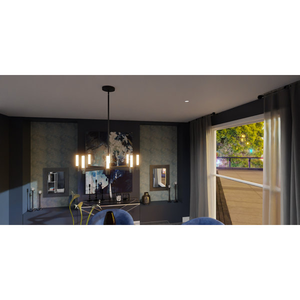 Wade Logan® Adler Dimmable LED Classic / Traditional Chandelier | Wayfair