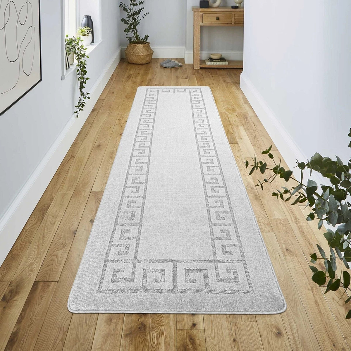 17 Stories Silver Non Slip ROCCO Area Rugs & Runners – Luxury Living ...