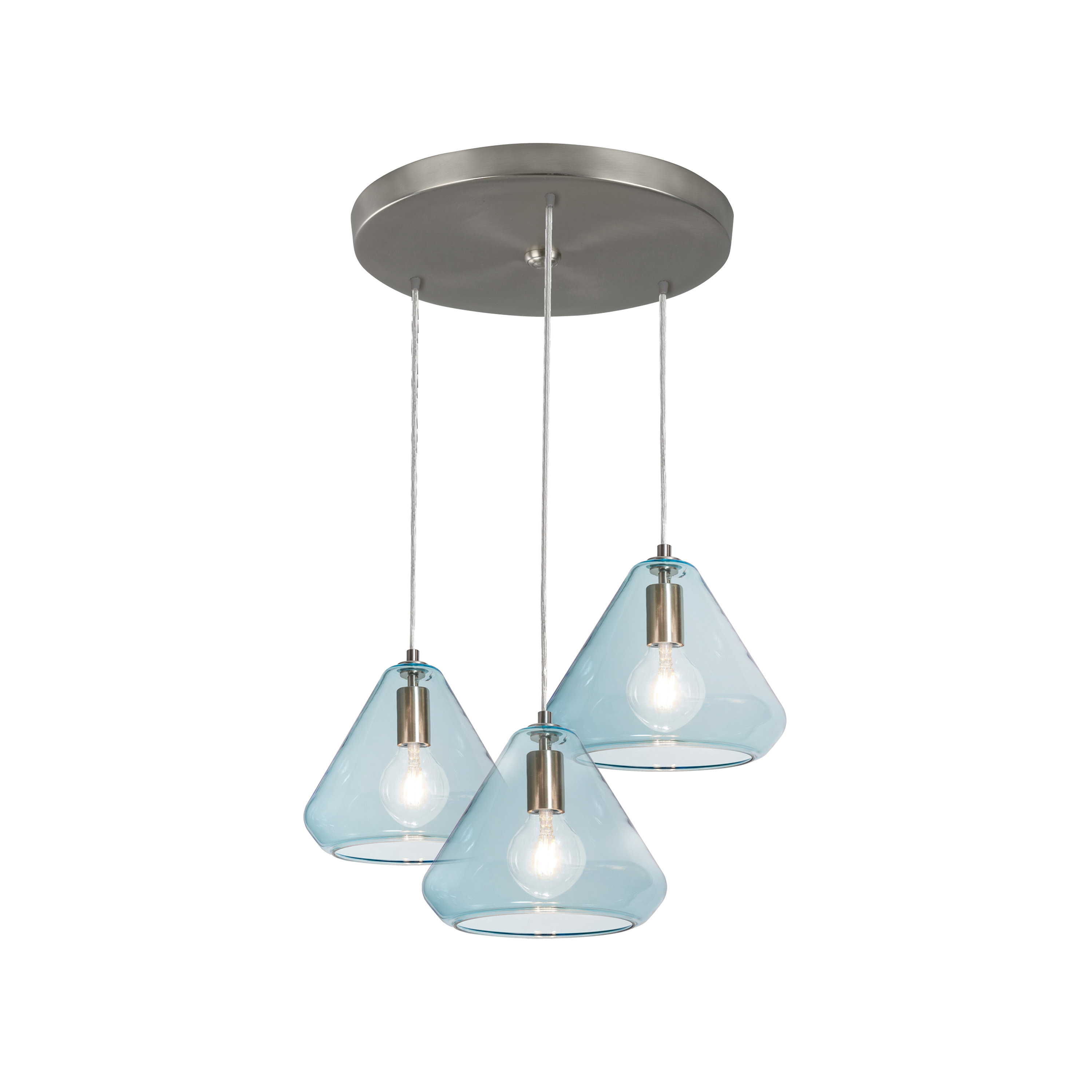 Rosecliff Heights Pinckard 3 Light Round Pendant - Wayfair Canada