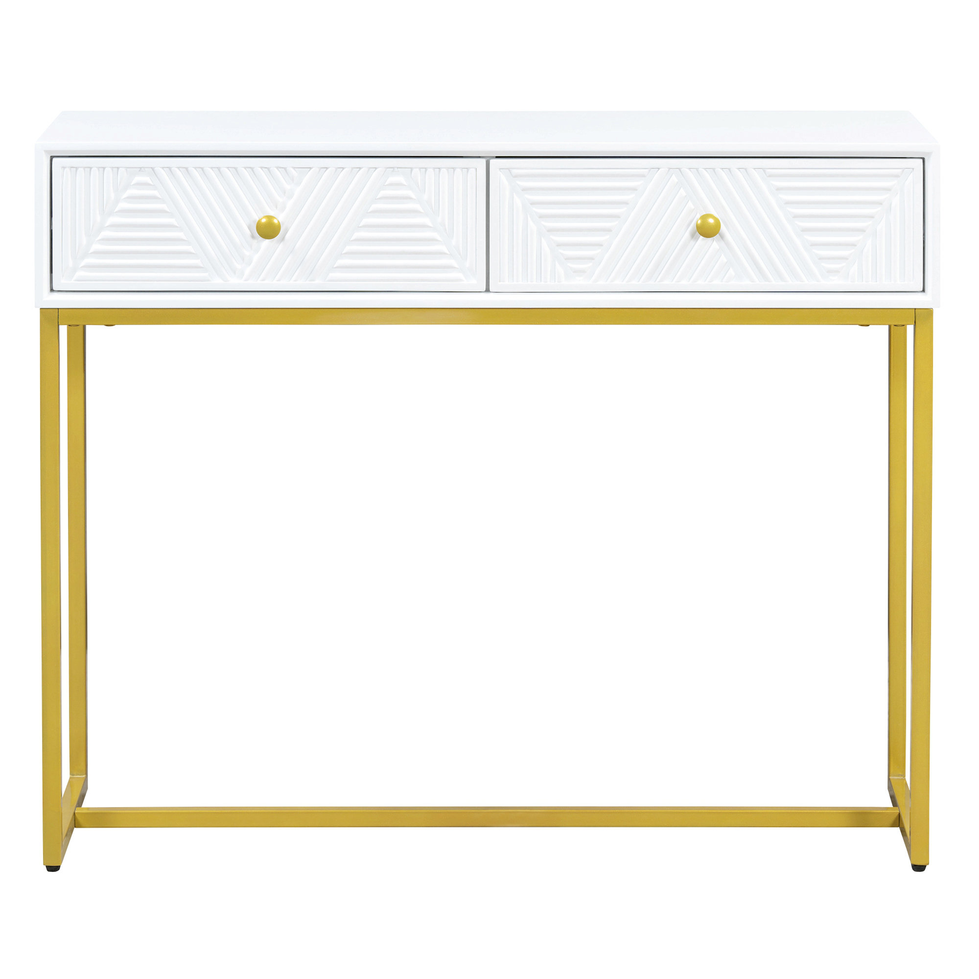Mercer41 Console Table Entryway Table, Modern Sleek Console Table With ...