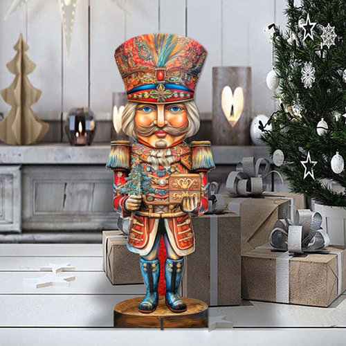 DesignocracyNutcracker with a Heartwarming Surprise Figurine | Wayfair