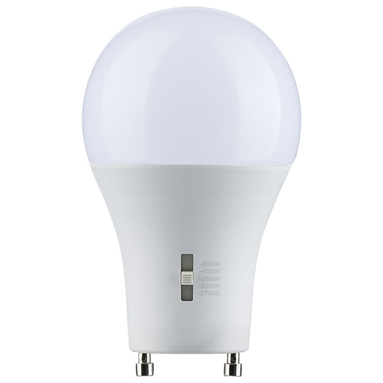 Satco 75 Watt Equivalent A19 GU24/Twist And Lock Dimmable LED Bulb ...