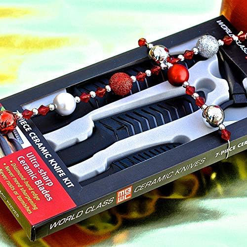 Miracle Blade IV World Class Professional Series Black 7-piece Ceramic ...