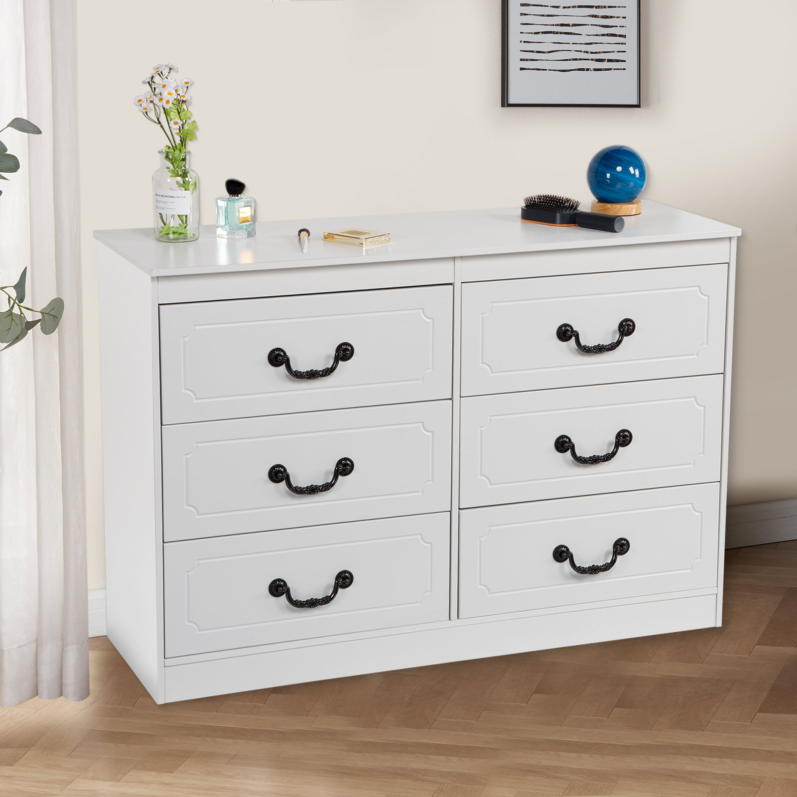 Latitude Run® 6 - Drawer Double Dresser | Wayfair