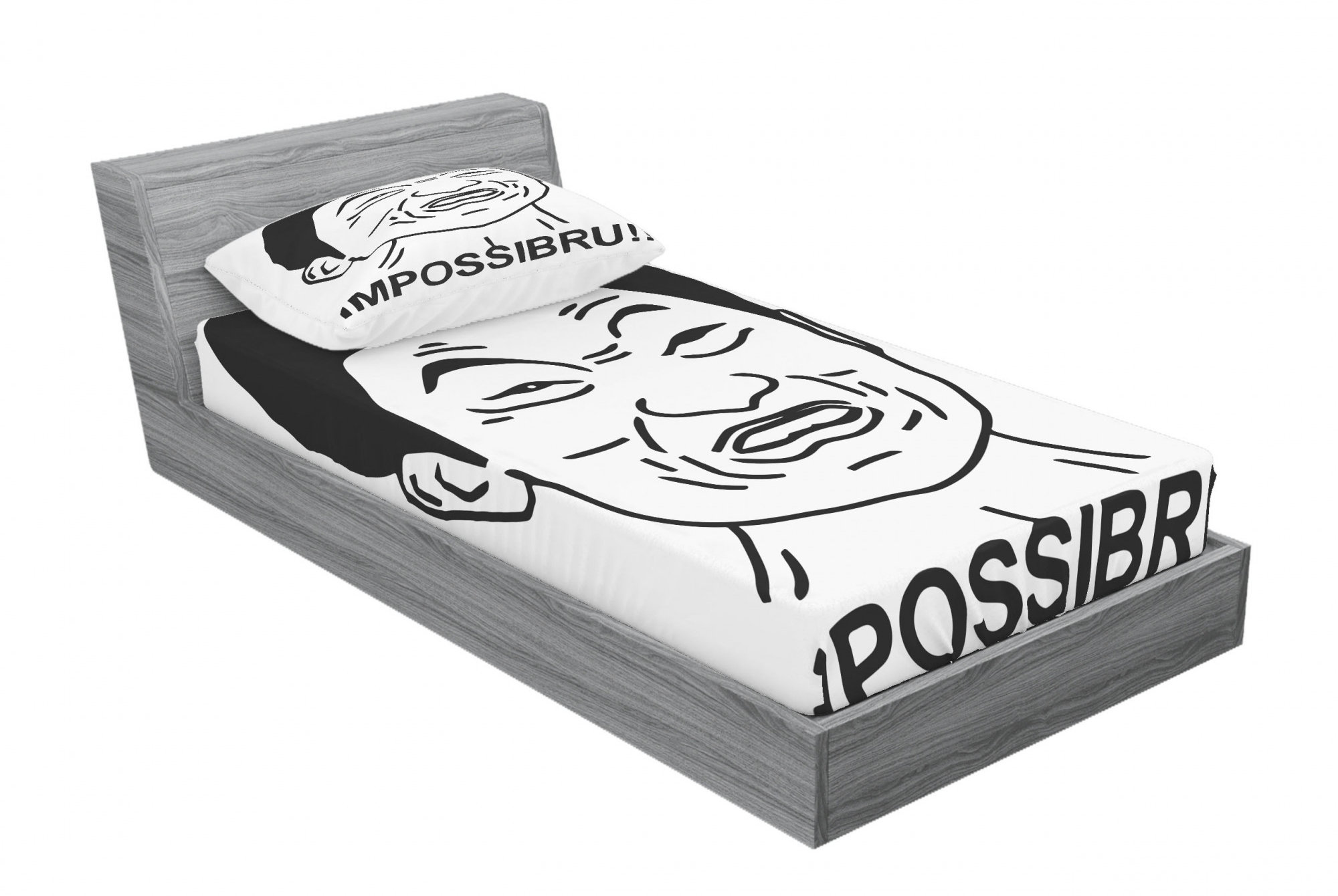 Ambesonne Humor Sheet Set | Wayfair