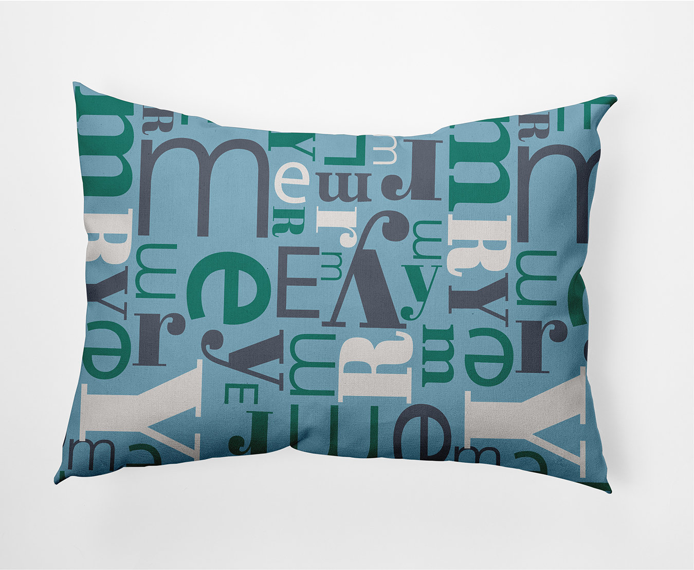 e by design Jump for Joy Lumbar Rectangular Indoor/Outdoor Pillow | Wayfair