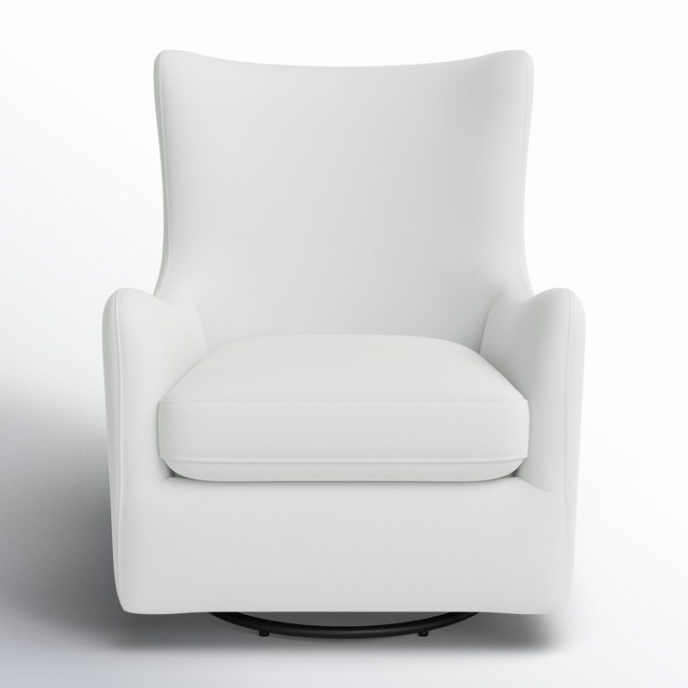 Birch Lane™ Niell Upholstered Swivel Wingback Chair & Reviews | Wayfair