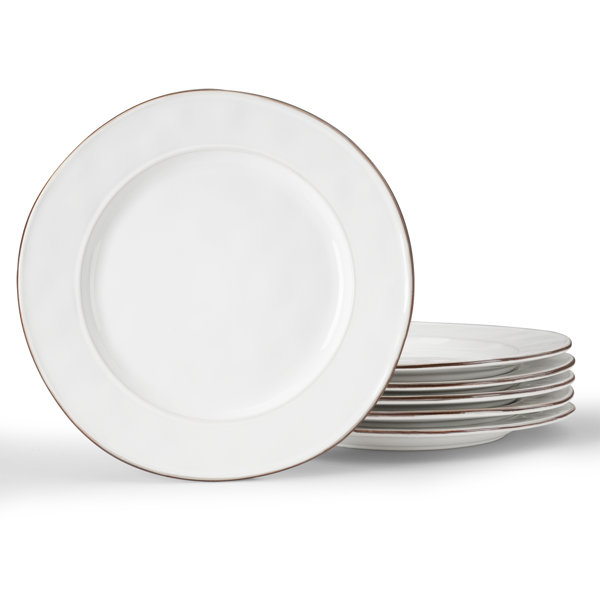 Alfreda 10.43'' Stoneware Dinner Plate , Set of 6 & Reviews | Birch Lane