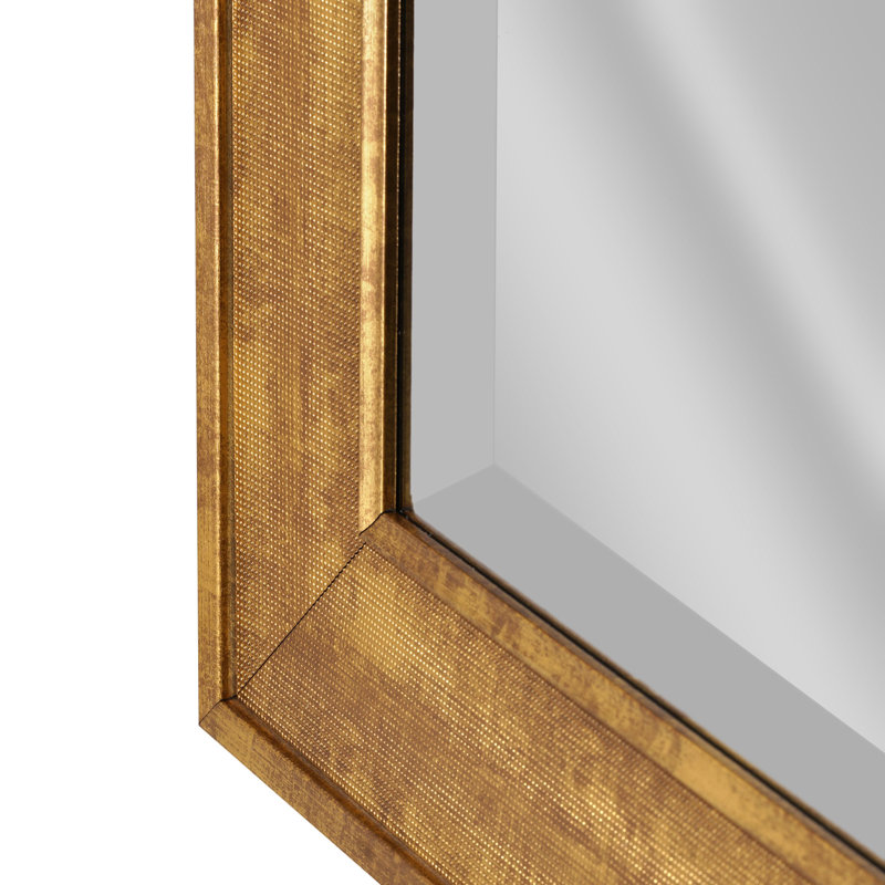 Mercer41 Aimon Polystyrene Rectangle Wall Mirror | Wayfair