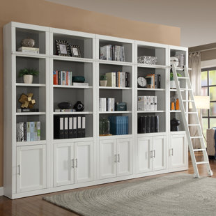 Tall (over 84 inches) Wide Bookcases You'll Love | Wayfair