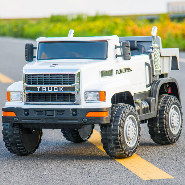 Vivicreate 12V 2-Seater Kids Ride on Car Truck with Remote | Wayfair