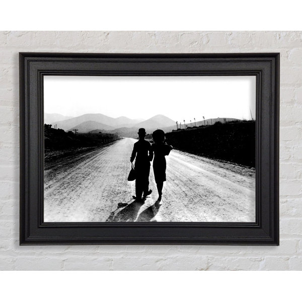 Ebern Designs Charlie Chaplin The Long Walk Home - Single Picture Frame ...