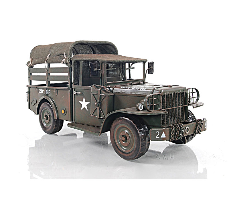17 Stories Vintage Dodge M42 Command Model Truck & Reviews | Wayfair
