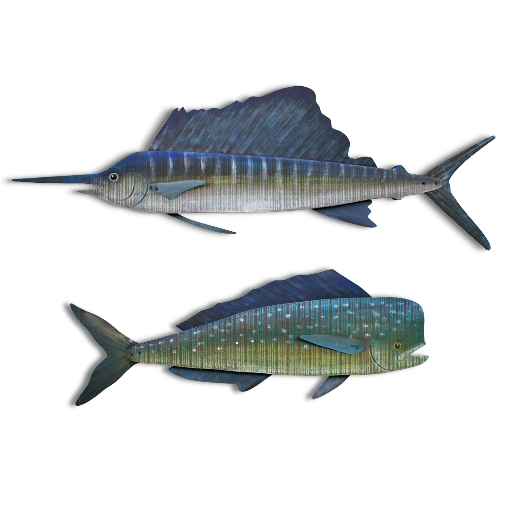 Longshore Tides 2 Piece Sailfish Wall Décor Set & Reviews | Wayfair