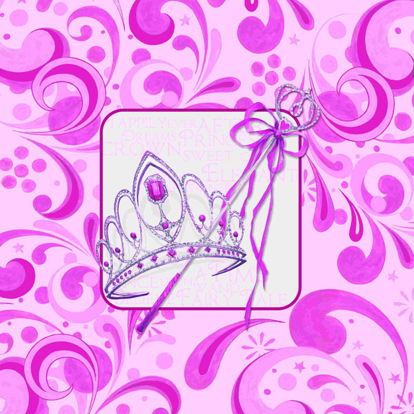 Gemma Violet " Princess Swirls " - Wayfair Canada