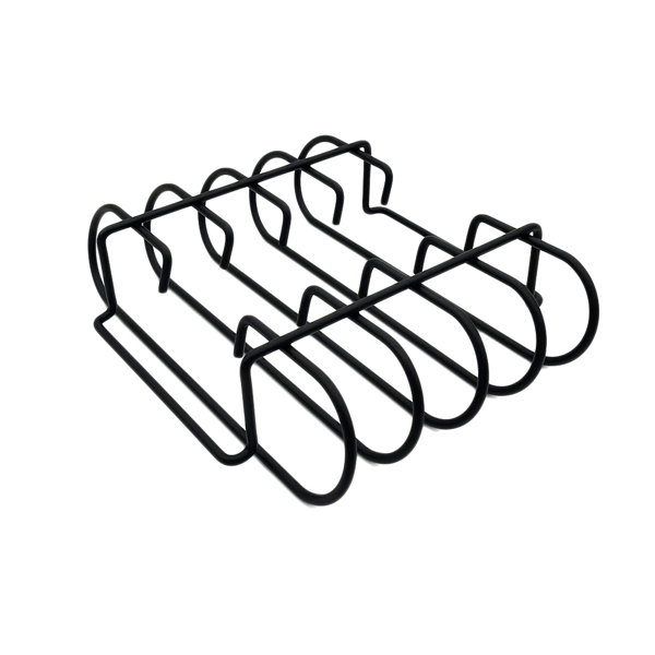 Nexgrill BBQ Rib Rack, Non-Stick Smoker Accessory for Outdoor Grilling ...