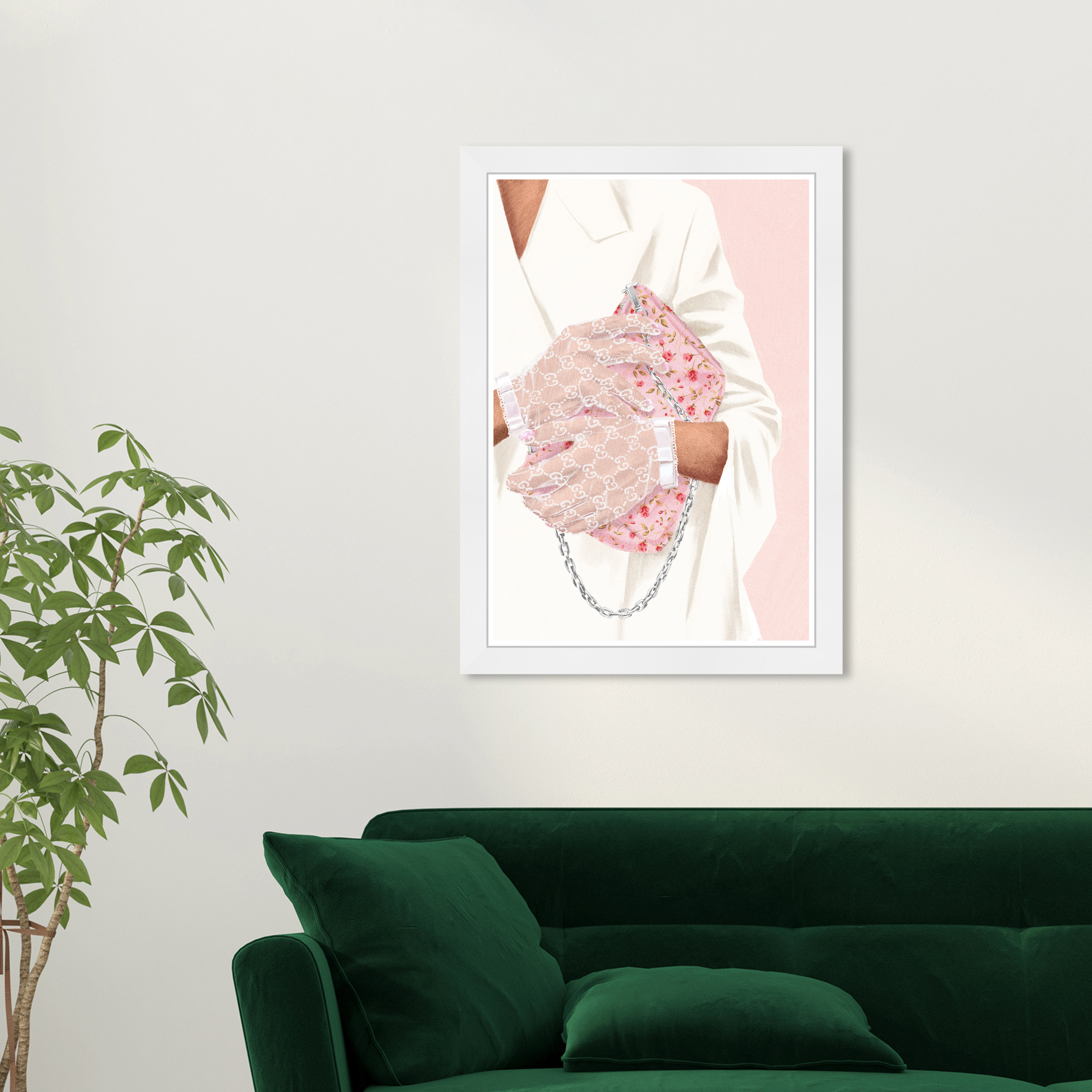 Rosdorf Park Fashion And Glam Treasured Handbag Framed On Acid-free ...