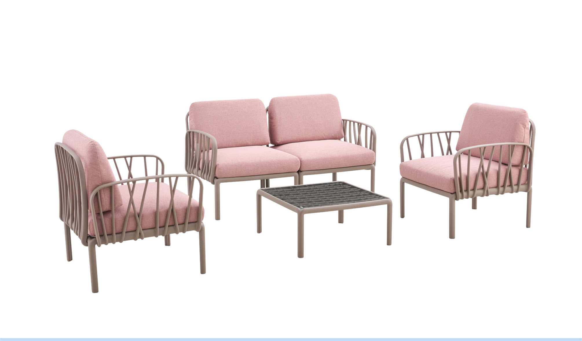 Bayou Breeze Patio Indoor/ Outdoor Garden Single Sofa Armchairs Plastic With Soft Cushion ...