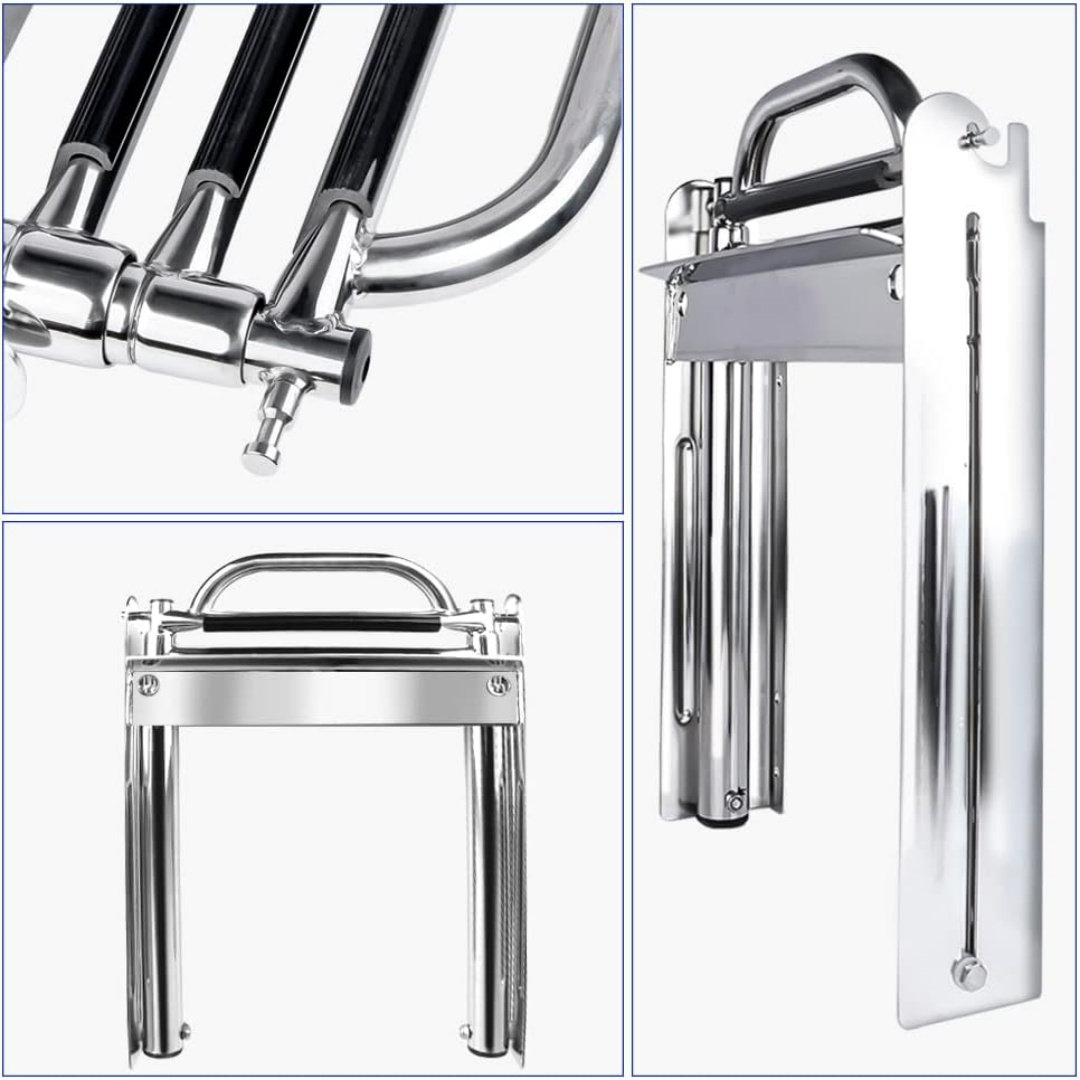 DESIGN SHOP BY SHELL 3Step Ladder Under Platform Slide Mount Boat ...