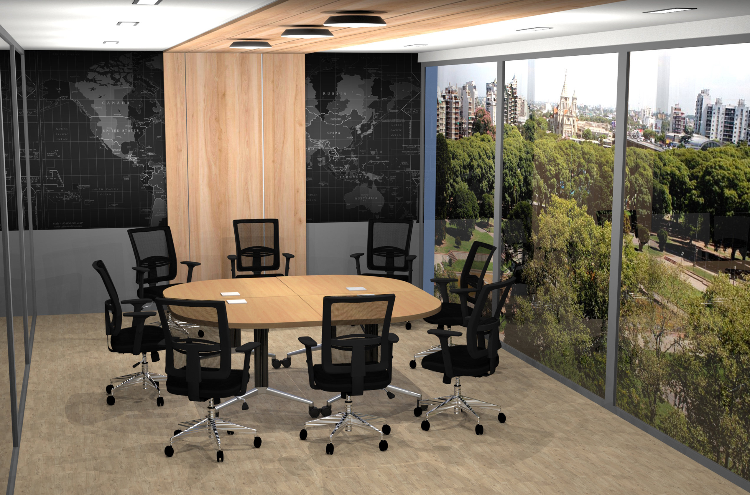 Team Tables 8 Person Conference Tables Meeting Seminar Fold Up With ...