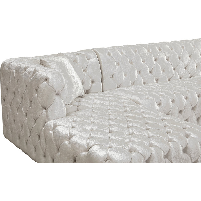 House of Hampton® Dymone Upholstered Sectional | Wayfair