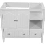 Tile & Top Dolly 36" Single Bathroom Vanity Base Only & Reviews | Wayfair