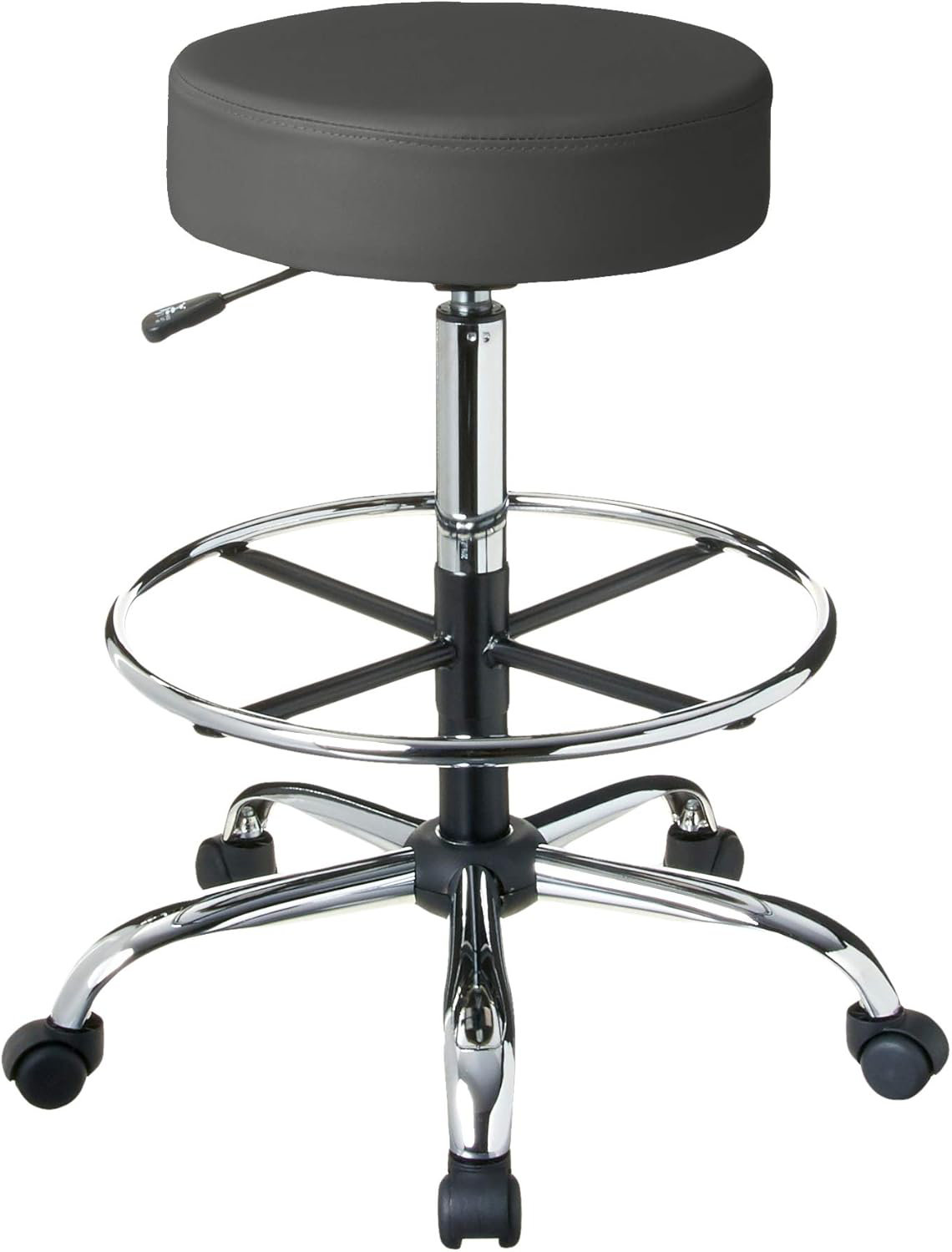 Hokku Designs Boss Office Products Adjustable Ergonomic Drafting Stool ...