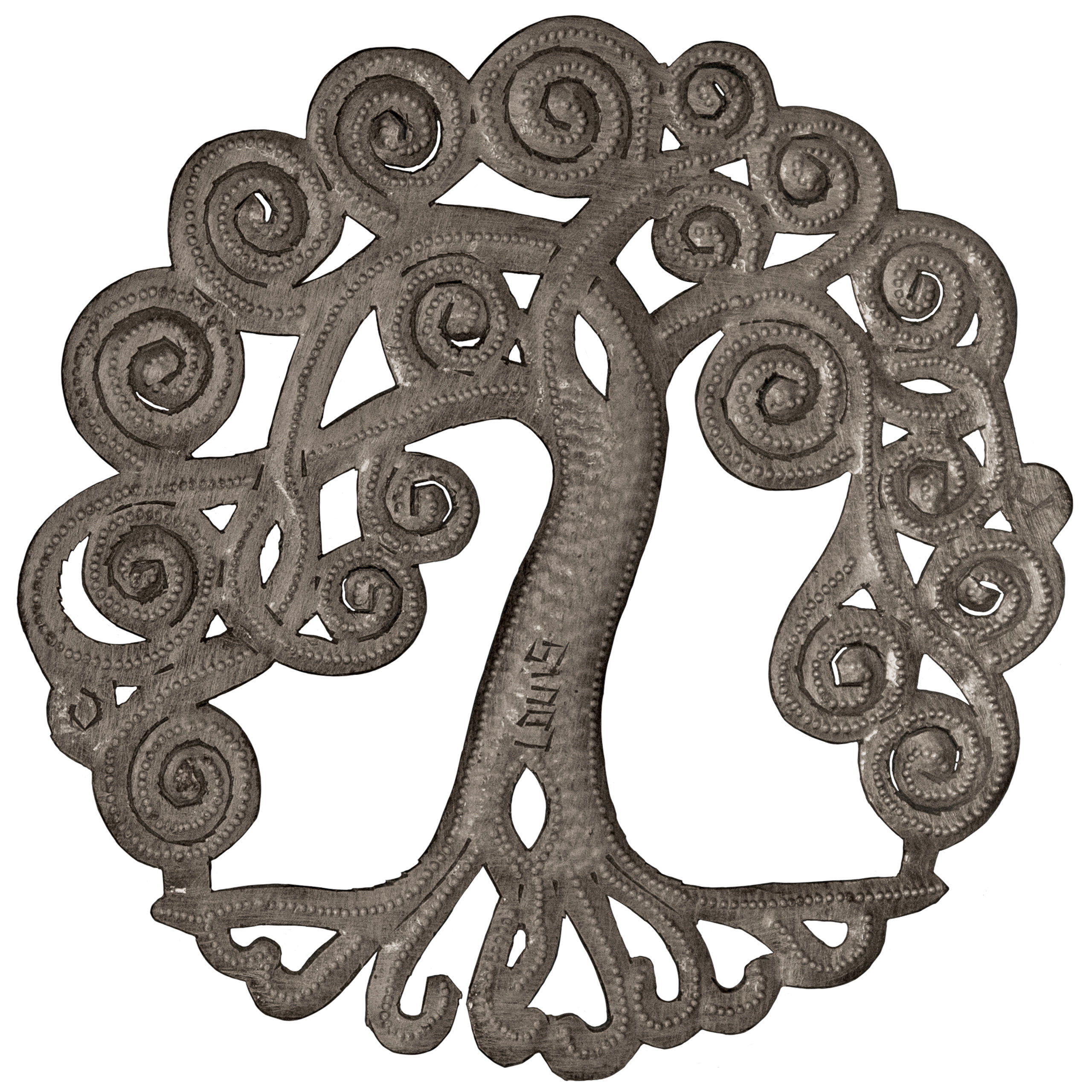 Fleur De Lis Living Small Curly Tree Wall Décor - Wayfair Canada