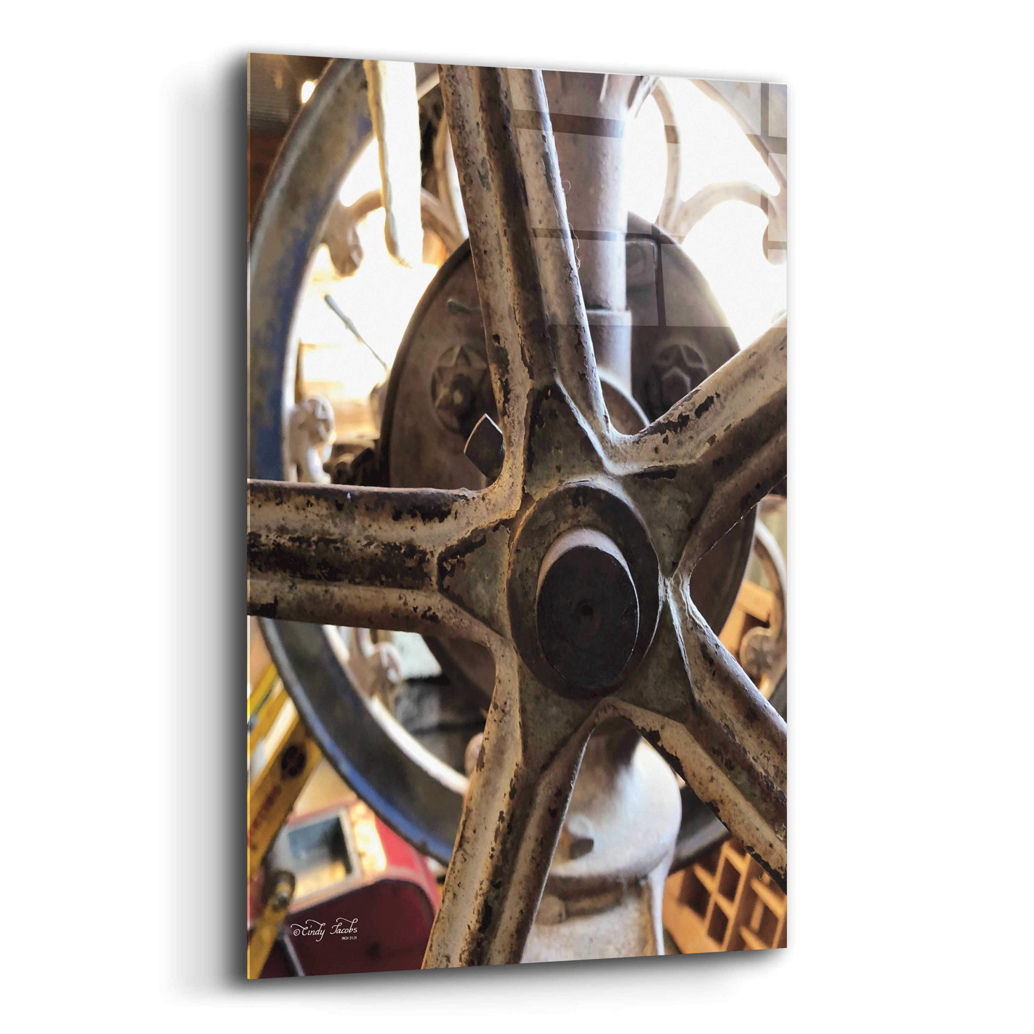 Ebern Designs Star Wheel On Plastic / Acrylic by Cindy Jacobs Print ...