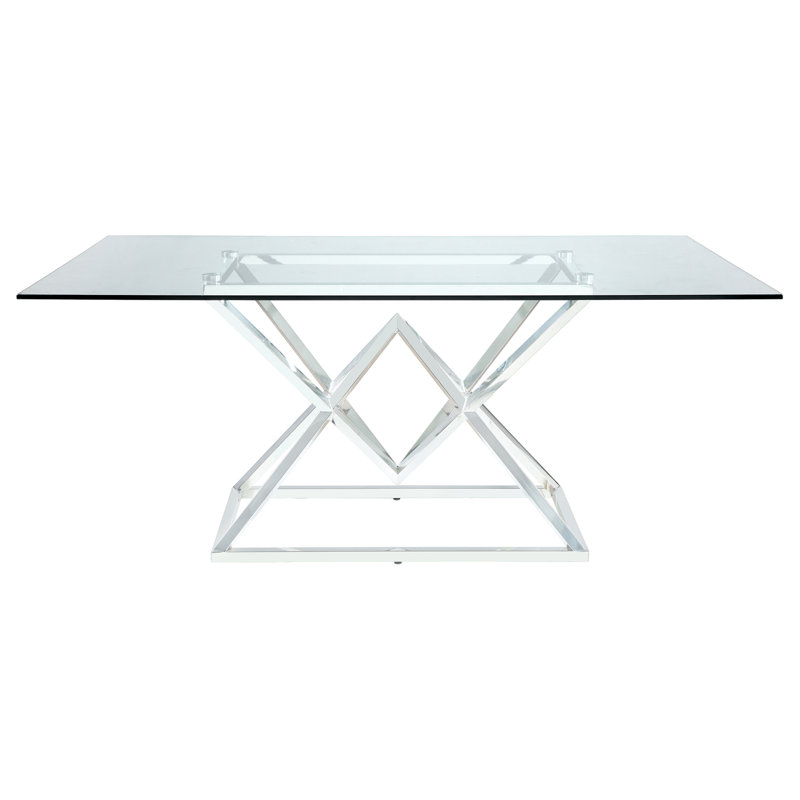 Orren Ellis Beaufort Rectangular 71-Inch Dining Table | Wayfair