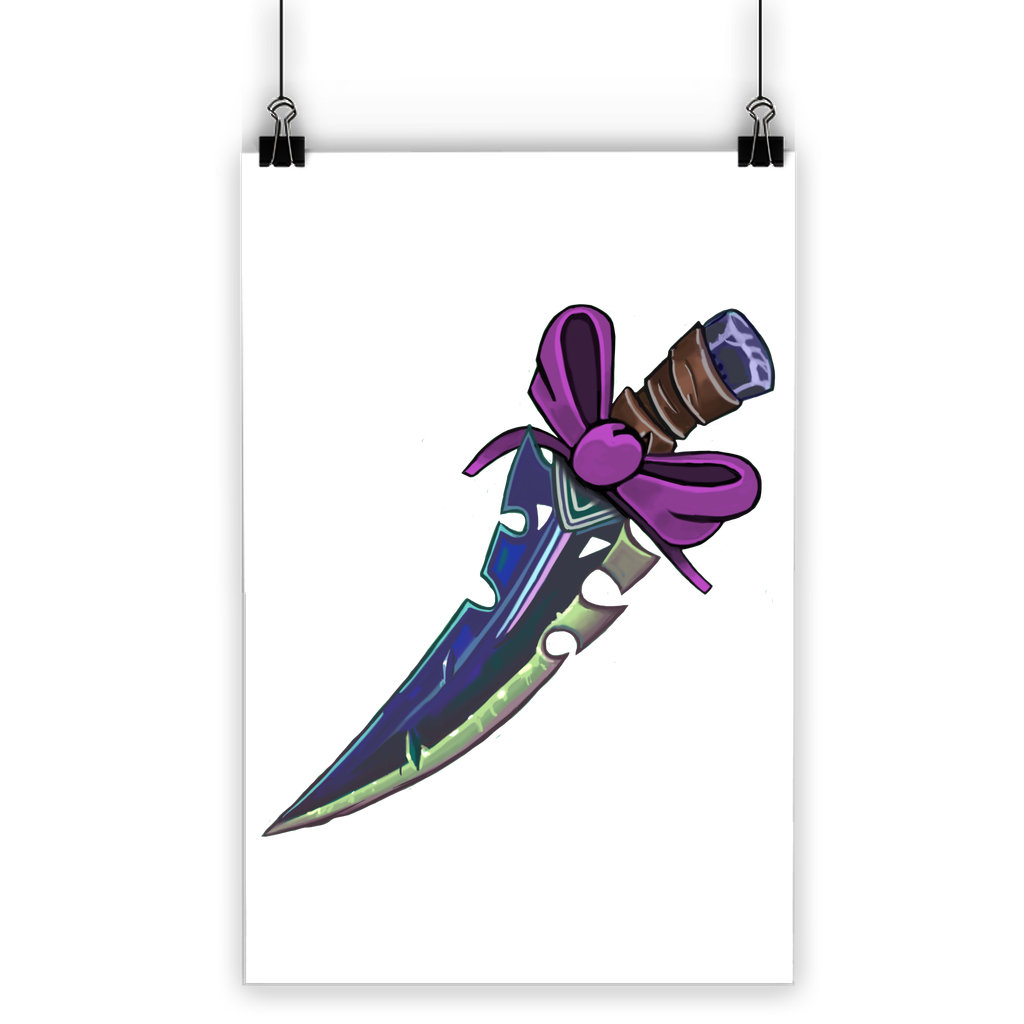 Marick Booster Dagger Classic Poster | Wayfair