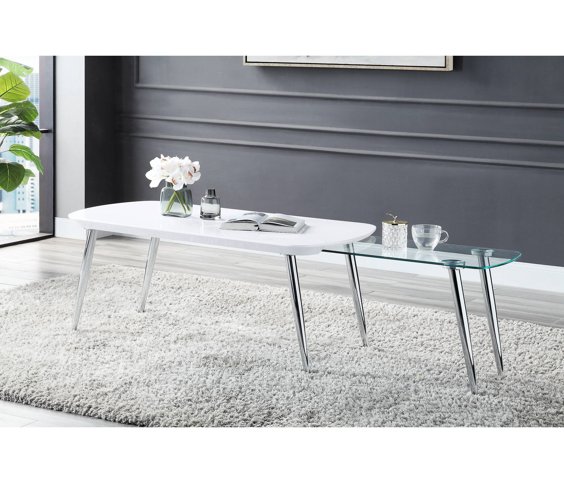 Ivy Bronx ACME Patina Coffee Table - Wayfair Canada