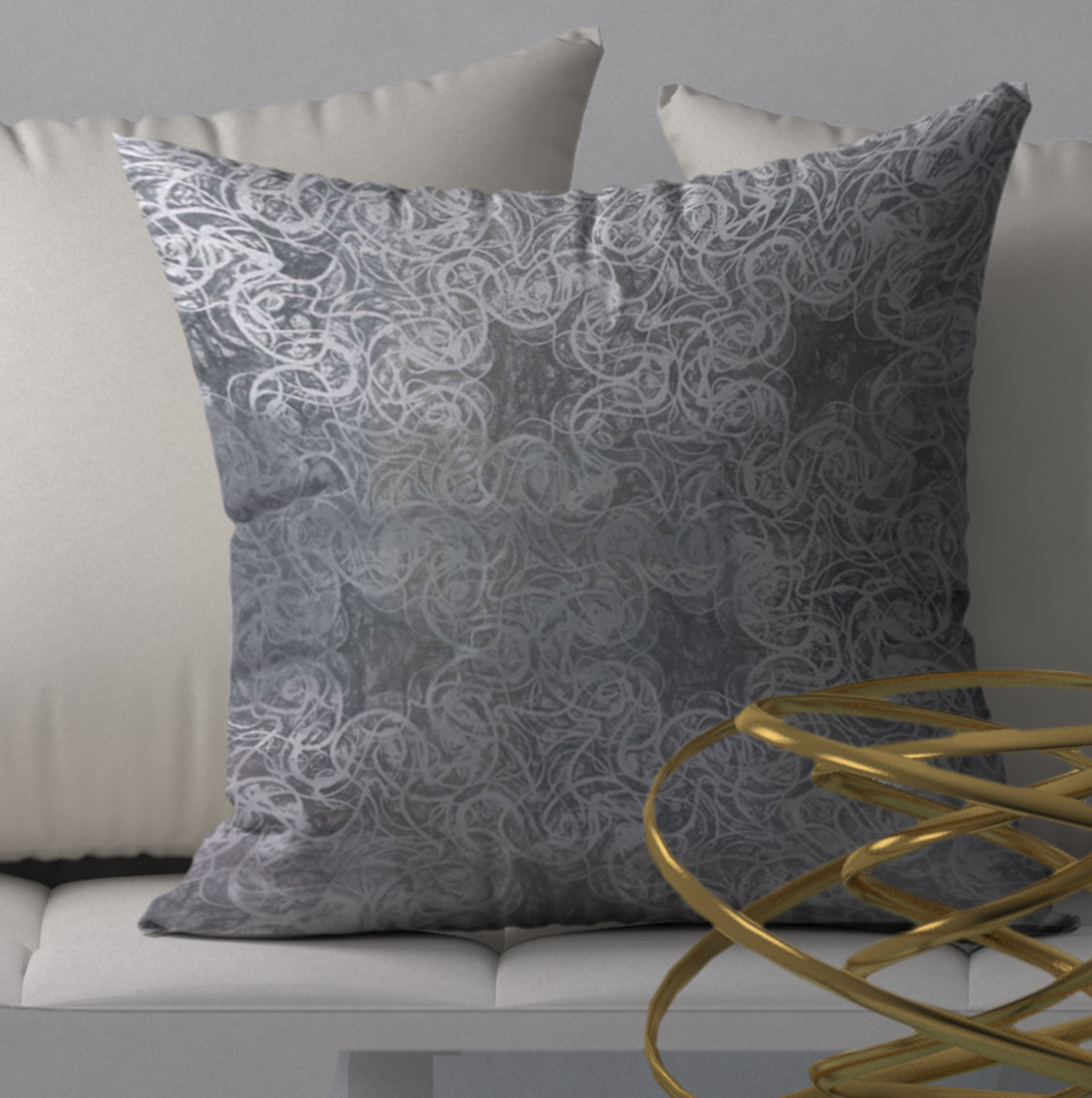 LeRoi Products Power Skillful Square Pillow Cover & Insert | Wayfair