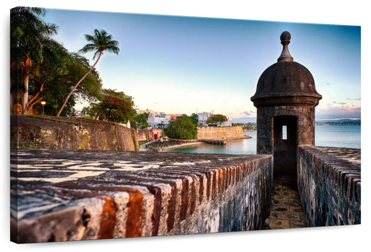 Ebern Designs Kavia City Walls And Gate Of Old San Juan - Wayfair Canada