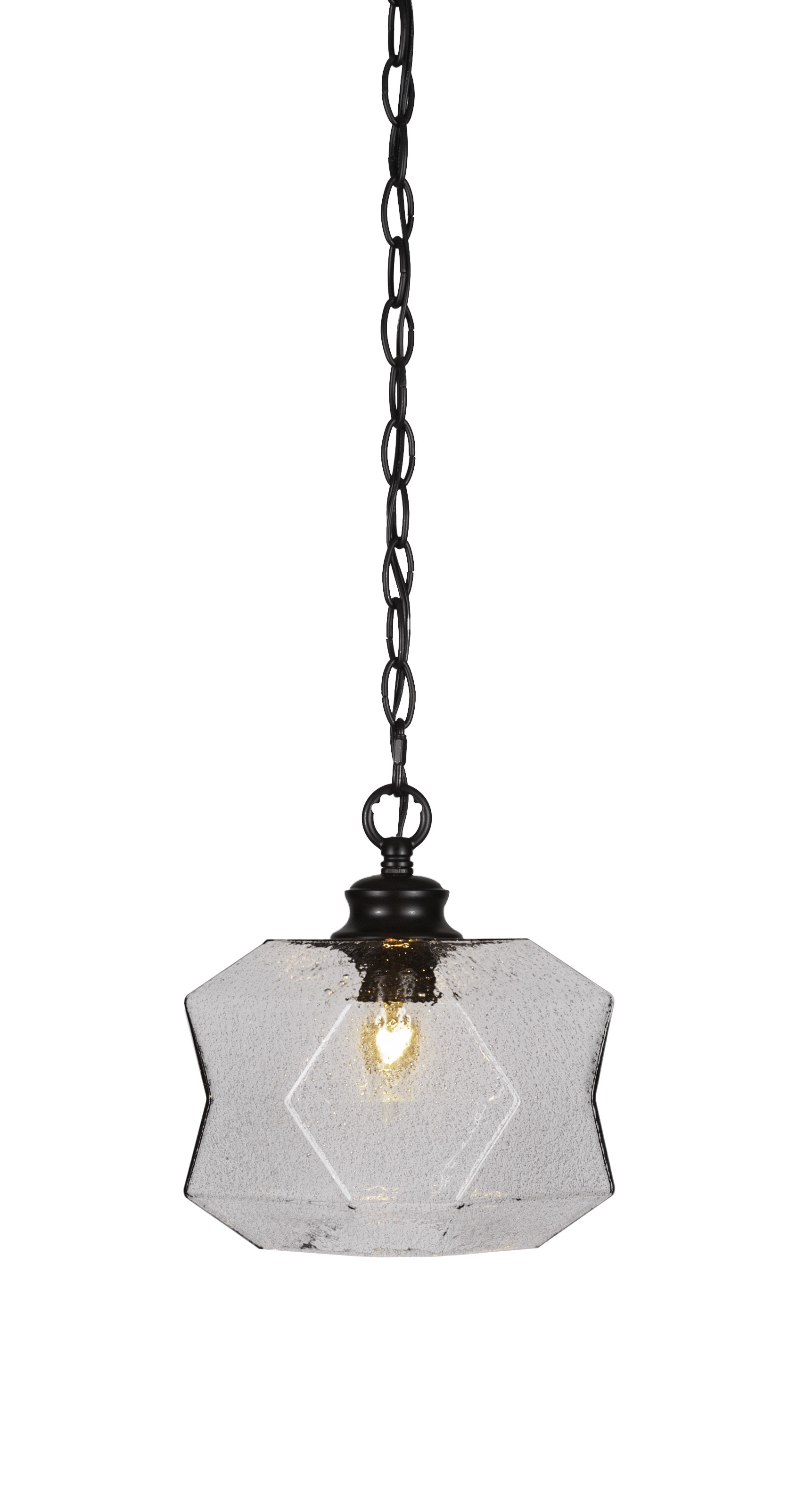 Breakwater Bay Rocklin Chain Hung Pendant With 8.75" Glass | Wayfair