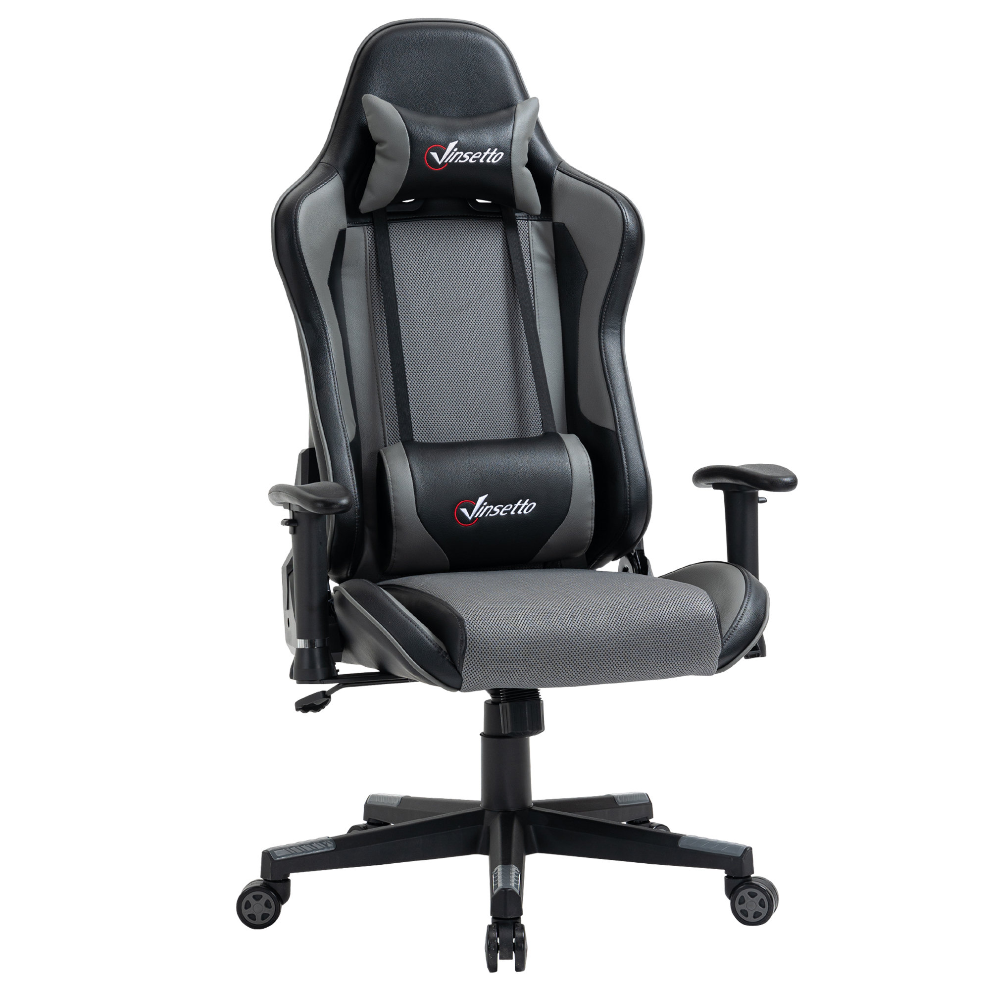 Vinsetto Gaming Chair Racing Style Ergonomic Office Chair High Back ...