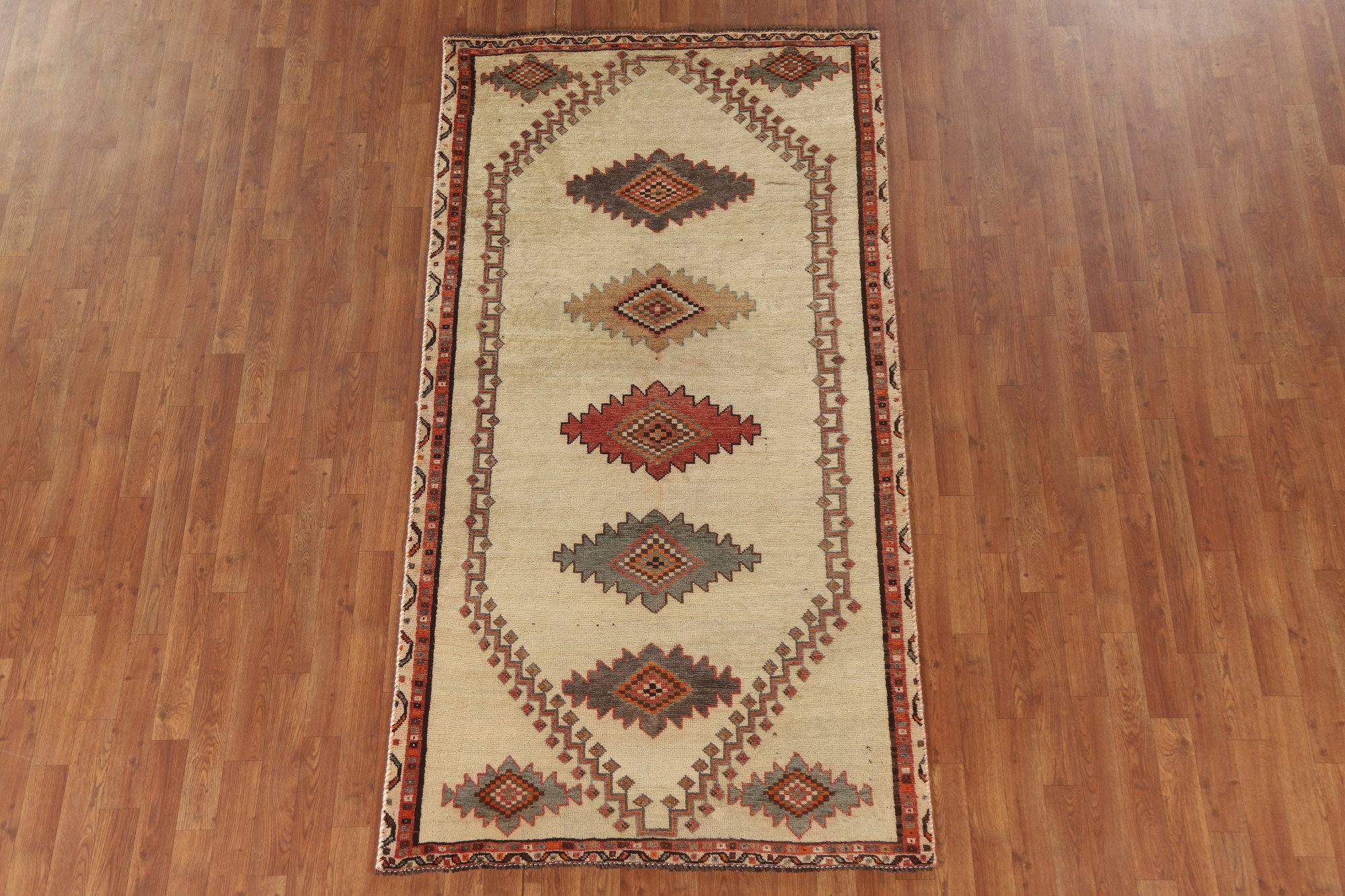 Isabelline Vintage Gabbeh Persian Rug 4x8 | Wayfair