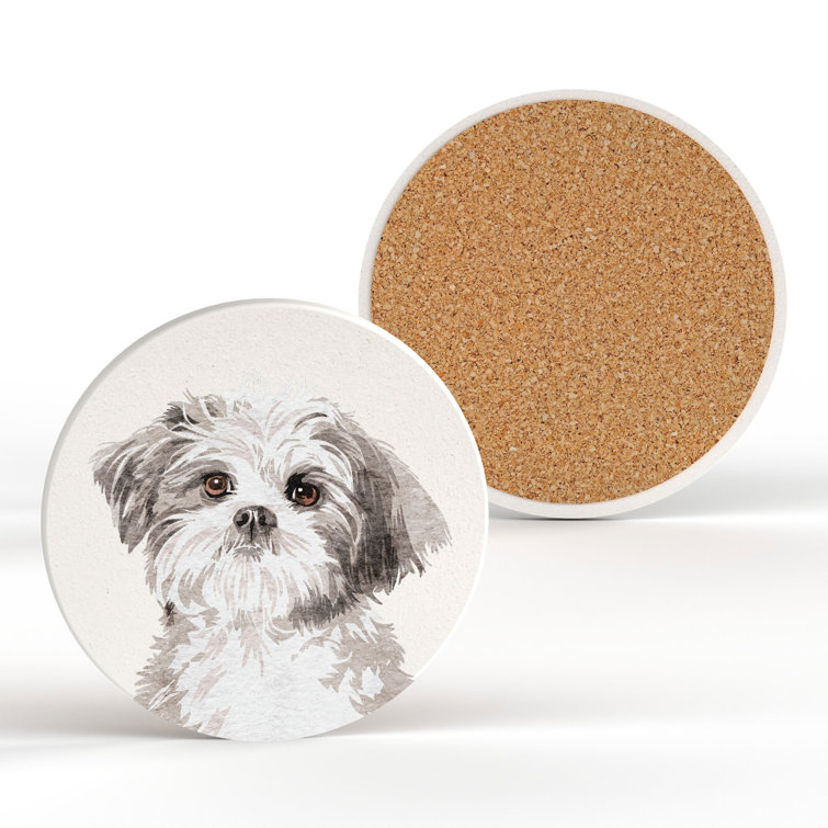 Lark Manor Ceramic Round 1 Piece Coaster | Wayfair.co.uk