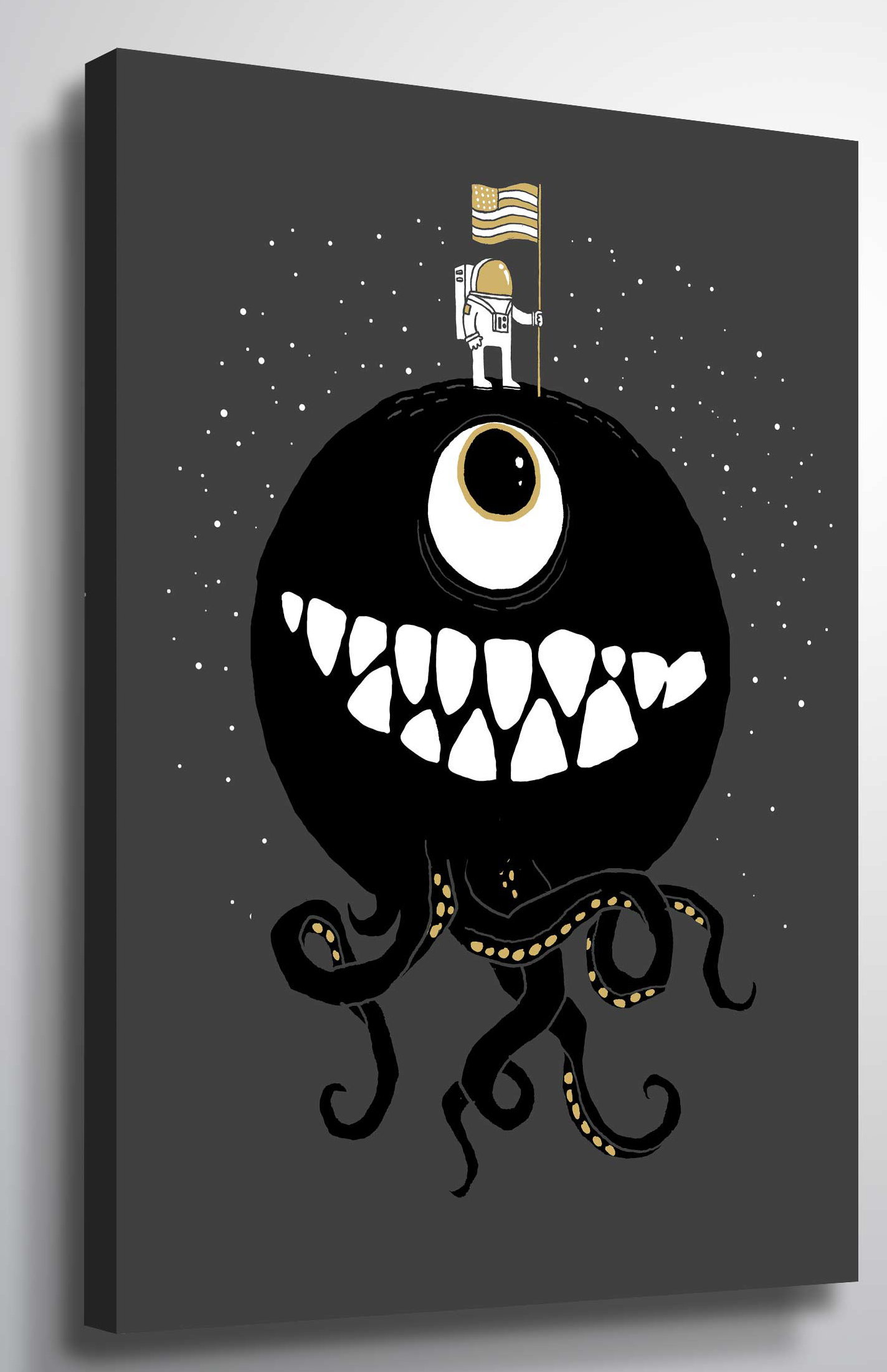 Zoomie Kids 'Space Oddity' - Graphic Art Print on Canvas - Wayfair Canada