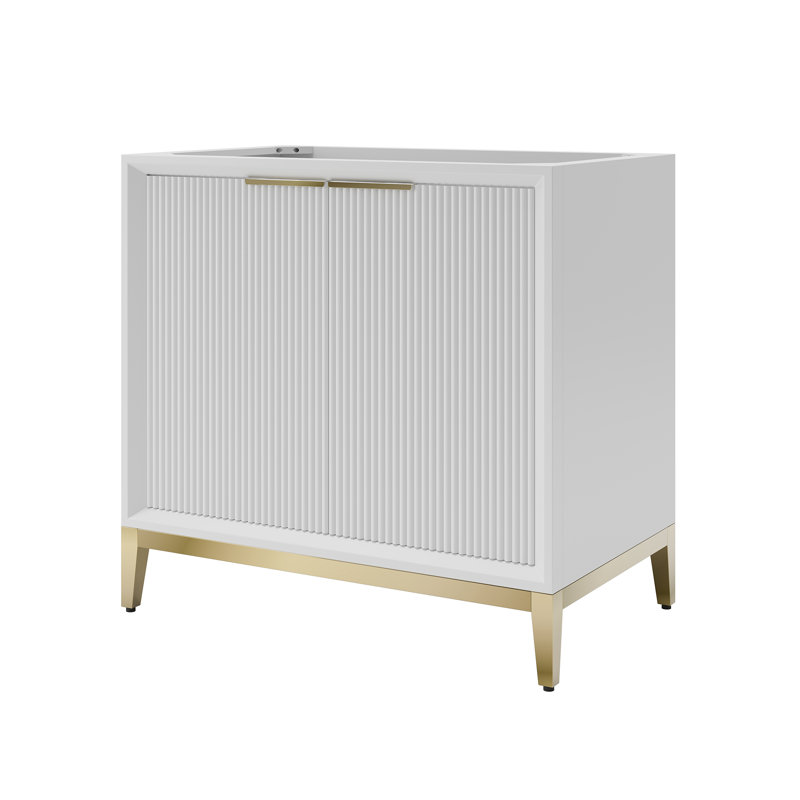 Fresca Wellington Freestanding Bathroom Vanity Cabinet in White ...