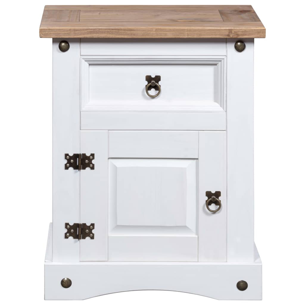 Millwood Pines Nightstand Storage Cabinet Table with Drawer Mexican ...